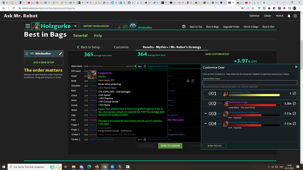 Weapon missing? - Ask for help - Ask Mr. Robot