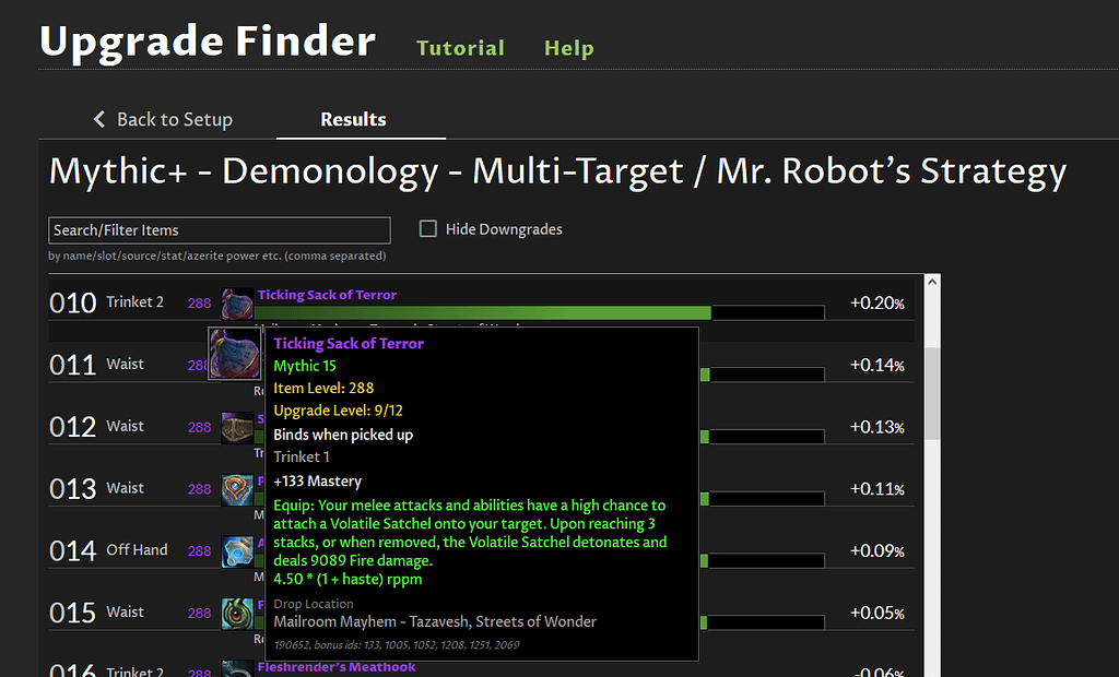 Ticking Sack of Terror for Ranged dsp - Ask Mr. Robot - Ask Mr. Robot