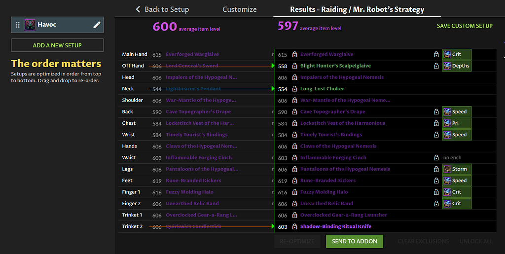 Weird suggestion from AMR? - Ask Mr. Robot - Ask Mr. Robot