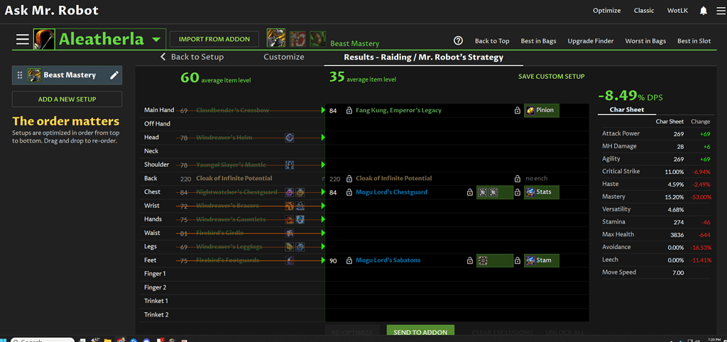 Remix remiss best in bags - Ask Mr. Robot - Ask Mr. Robot
